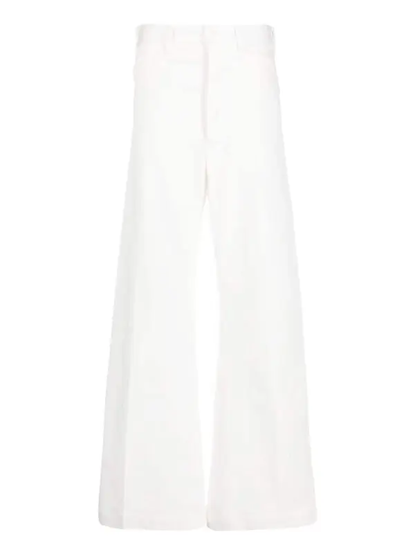 Polo Ralph Lauren High-waisted Palazzo Pants - White