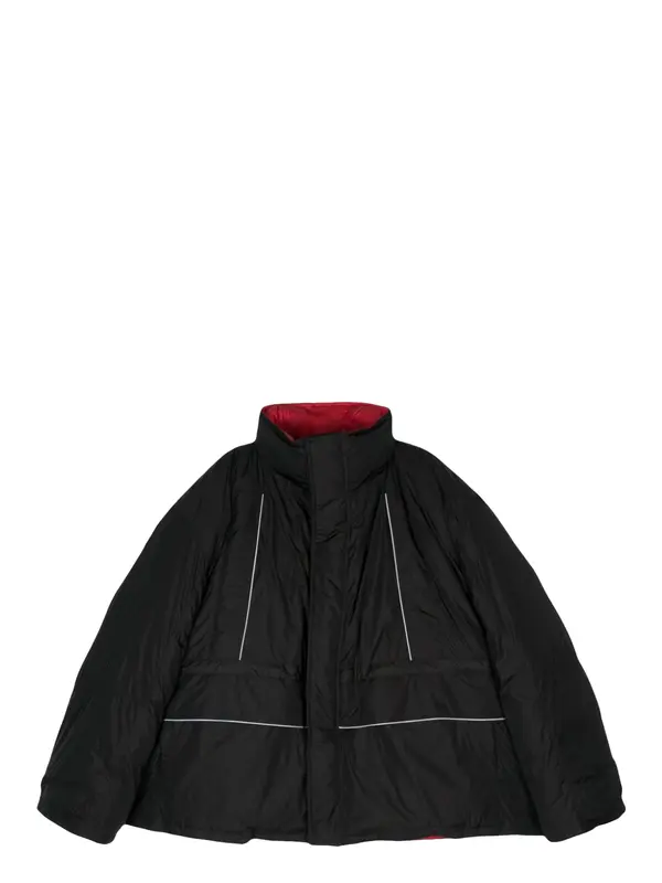 Balenciaga Oversized Padded Parka - Black