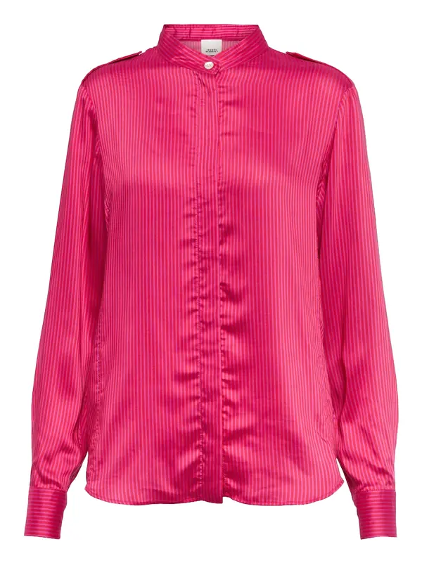 Isabel Marant Ilda Striped Shirt - Pink
