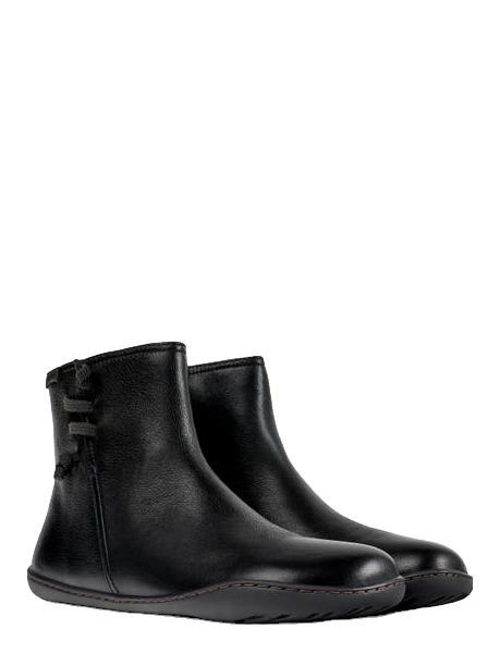 Camper Peu Cami Leather Bootie - Black