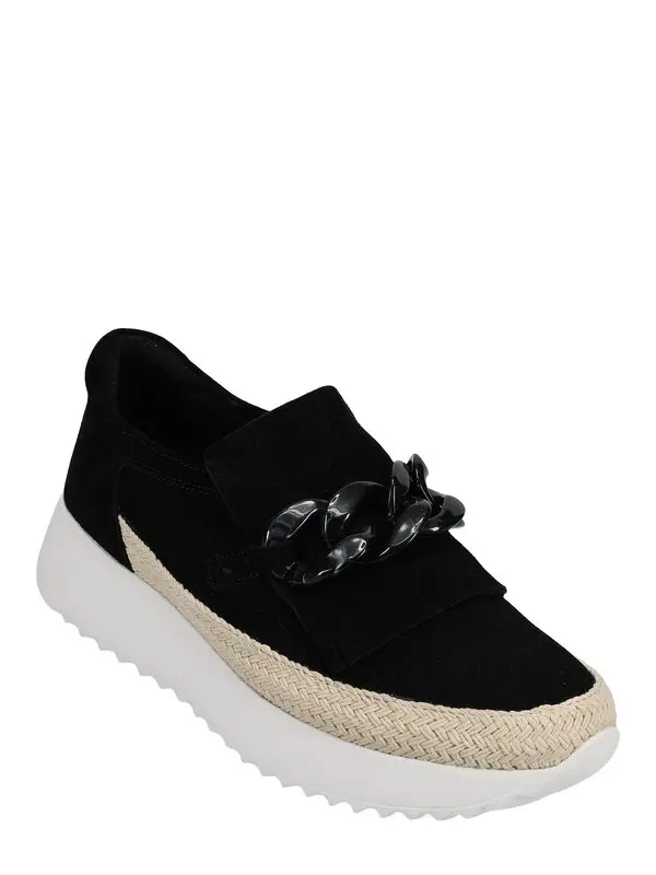 Vaneli Qerene Tassel Slip-on Sneakers - Black