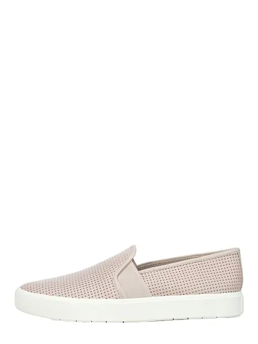 Vince Perforated Leather Blair Sneakers - Natural