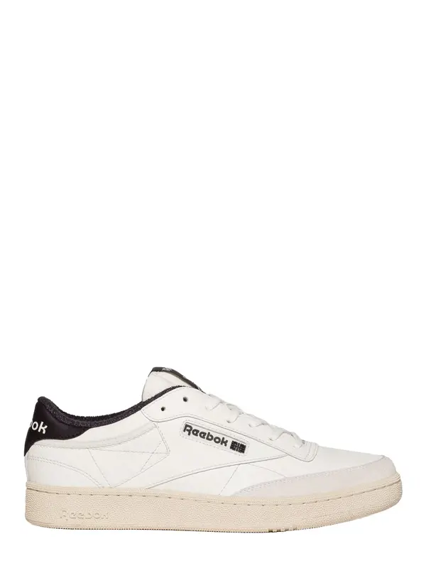 REEBOK Club C Embossed Leather Sneakers - White