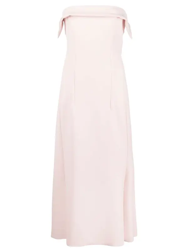 Philosophy Di Lorenzo Serafini Strapless Midi Dress - Pink
