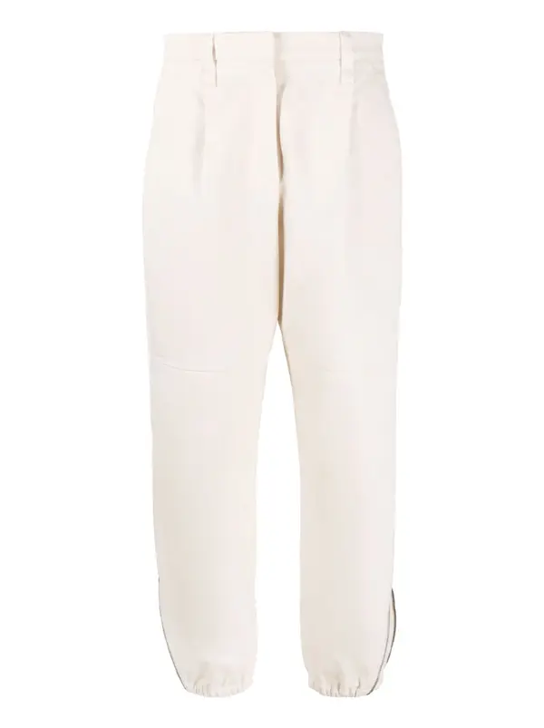 Brunello Cucinelli Balloon-leg Trousers - Neutrals