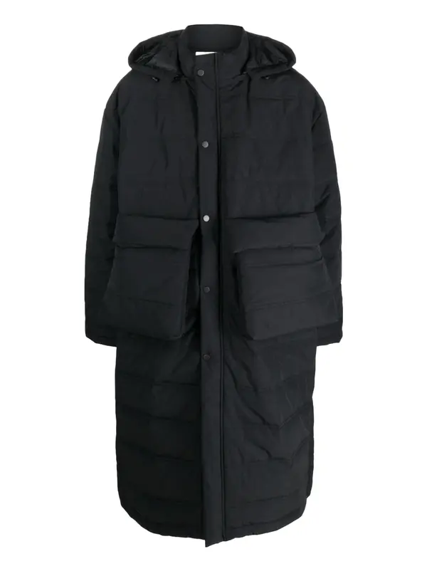 Henrik Vibskov Tabasco Padded Hooded Coat - Black
