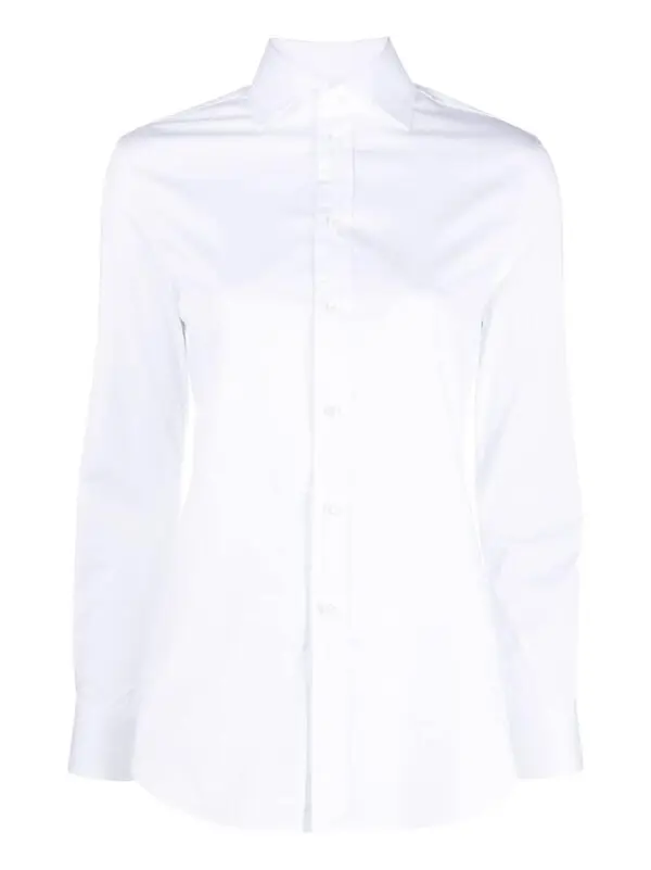Ralph Lauren Charmain Long-sleeve Shirt - White