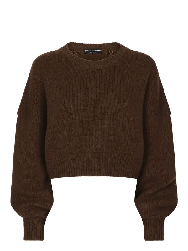 Dolce & Gabbana Round-neck Jumper - Brown