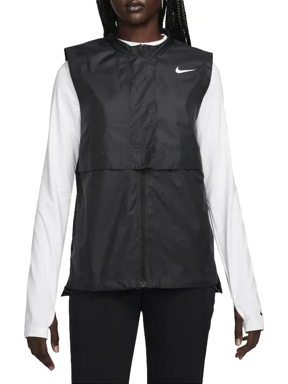 Nike Tour Repel Golf Vest - 010 Black/white