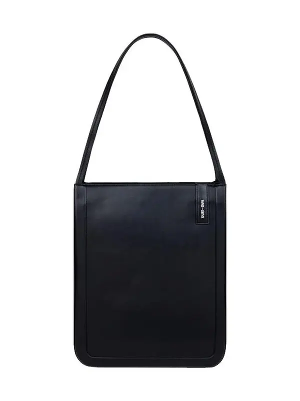WE-AR4 The Daily Leather Tote - Black