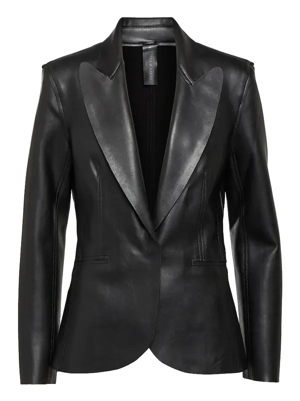 Norma Kamali Single-breasted Blazer - Black