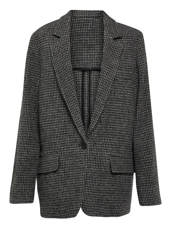 MARANT ETOILE Charlyne Wool Jacket - Grey