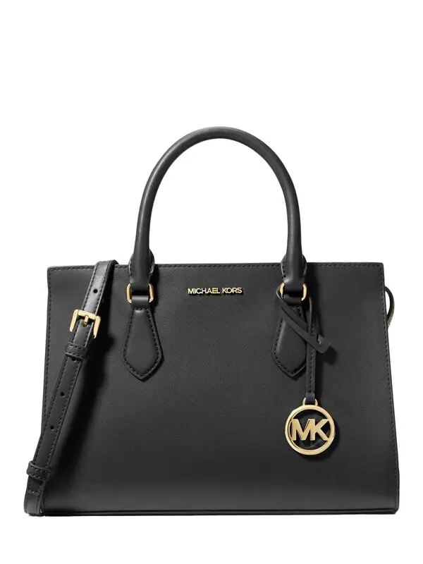 Michael Kors Sheila Medium Satchel - Black