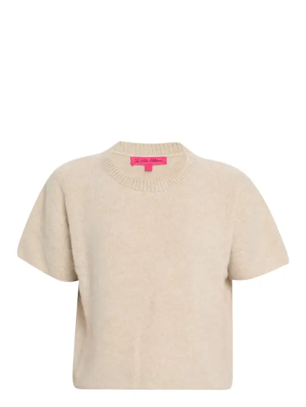 THE ELDER STATESMAN Cashmere Knit Top - White