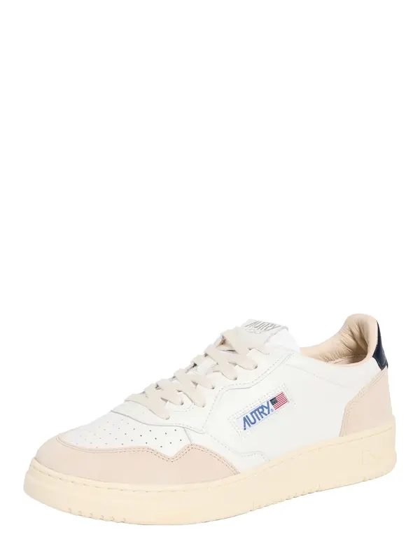 AUTRY Medalist Low Sneakers - Wht/blue