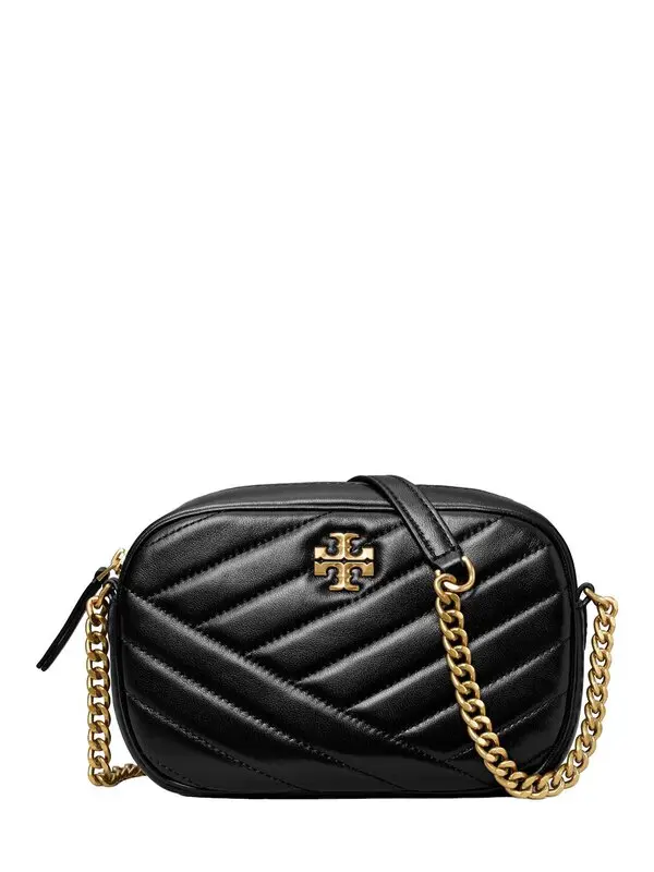 Tory Burch Kira Chevron Camera Bag - Black