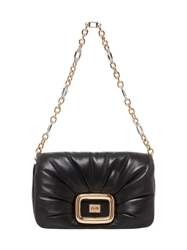 ROGER VIVIER Viv' Choc Bag - Black