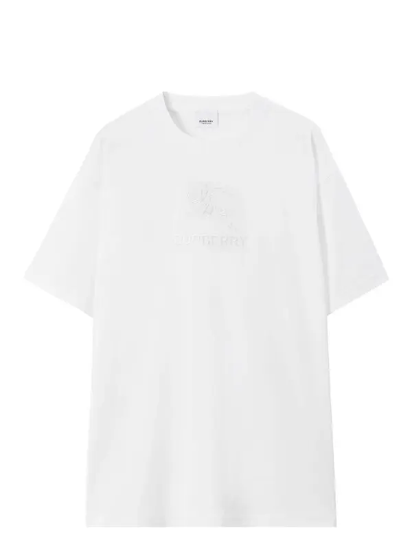 Burberry Ekd Cotton T-shirt - White