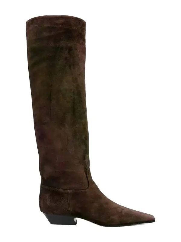 Khaite The Marfa 35mm Knee-high Boots - Brown