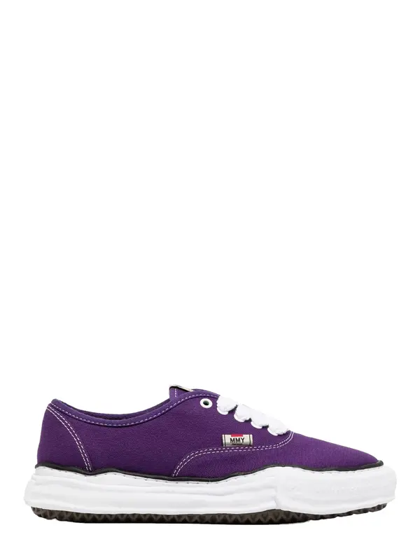 Mihara Yasuhiro Baker Og Sole Low-top Sneakers - Purple
