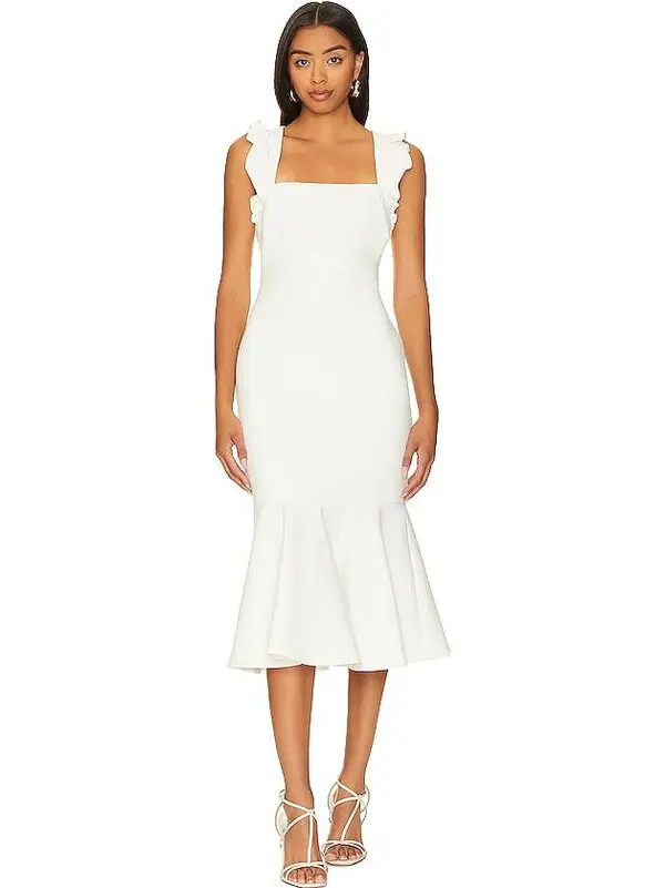Likely Hara Dress - White