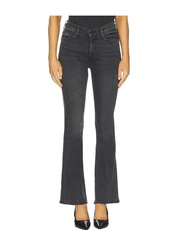 MOTHER The Weekend Flare Jeans - Can You Call My Phone?