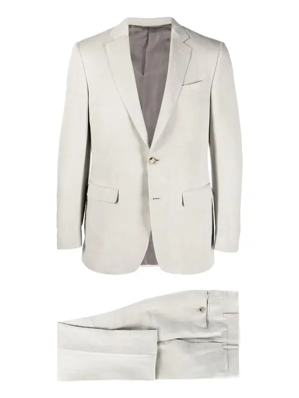 Canali Single-breasted Two-piece Suit - Neutrals