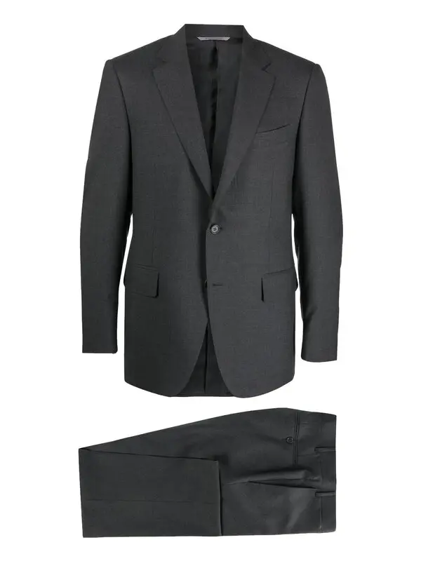 Canali Two Piece Single Breasted Suit - Grey