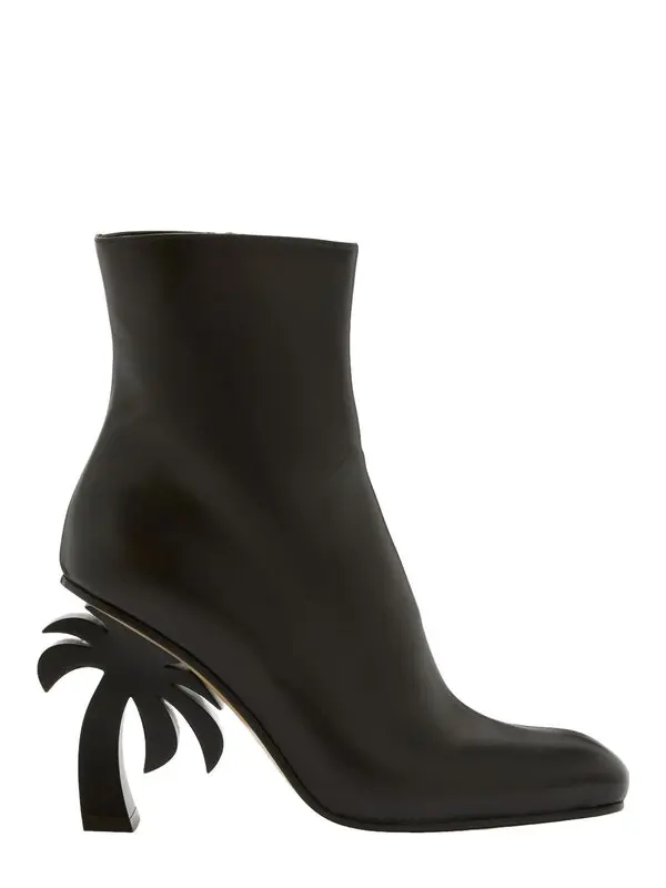 Palm Angels Palm-heel 95mm Ankle Boots - Black