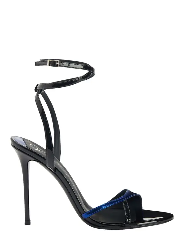 GIUSEPPE ZANOTTI 105mm Mounage Sandals - Black