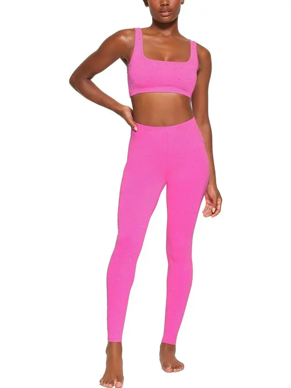 SKIMS Outdoor Rhinestone Legging - Taffy
