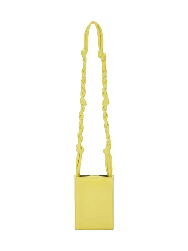 JIL SANDER Small Tangle Crossbody Bag - Yellow