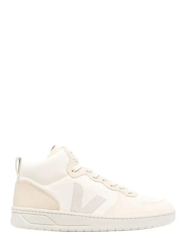 VEJA V-15 High-top Sneakers - Neutrals