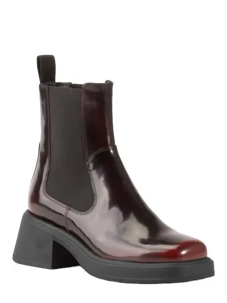 VAGABOND SHOEMAKERS Dorah Chelsea Boot - Dark Bordeaux Leather
