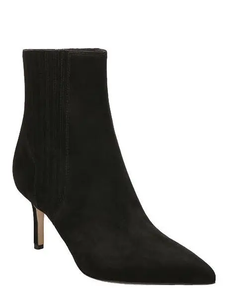 Veronica Beard Lisa 70mm Pointed Toe Bootie - Black