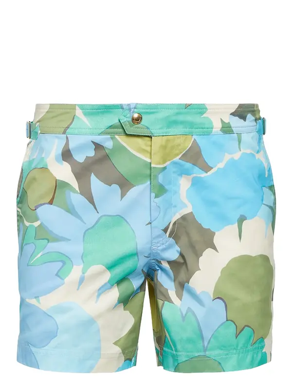 TOM FORD Floral Swim Trunks - Multicoloured