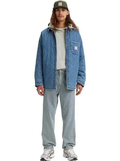 LEVI'S 568 Stay Loose Carpenter Jeans - Garage Sign Carpenter