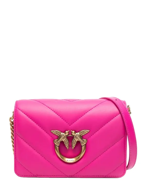 Pinko Love Click Mini Crossbody Bag - Pink
