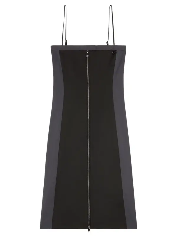 DIESEL® D-damini Panelled Midi Dress - Black