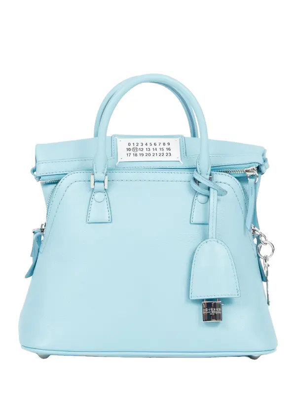 MAISON MARGIELA 5ac Classique Mini Top-handle Bag - Blue
