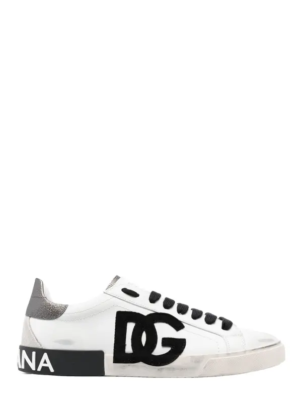 Dolce & Gabbana Portofino Low-top Sneakers - White