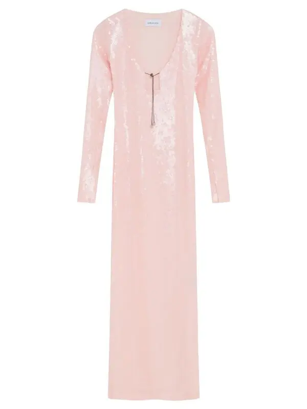 16Arlington Solaria Sequin-embellished Dress - Pink