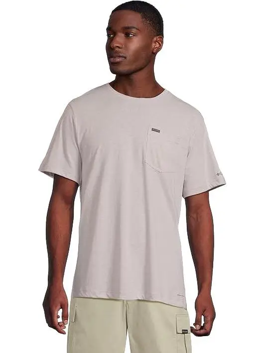 Columbia Thistletown Hillstm Pocket Tee Clothing Safari Heather - Gray