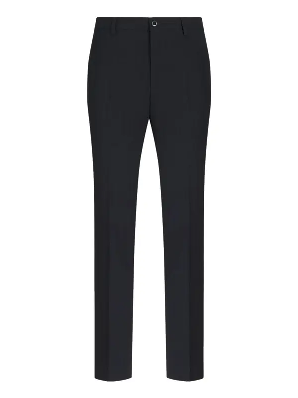 Etro Pressed-crease Tailored Trousers - Blue