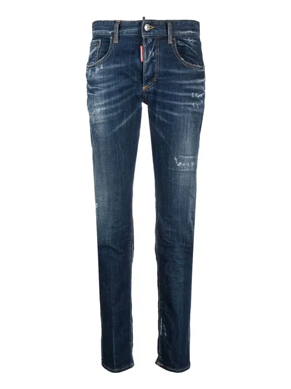 Dsquared2 24/7 Skinny Jeans - Blue