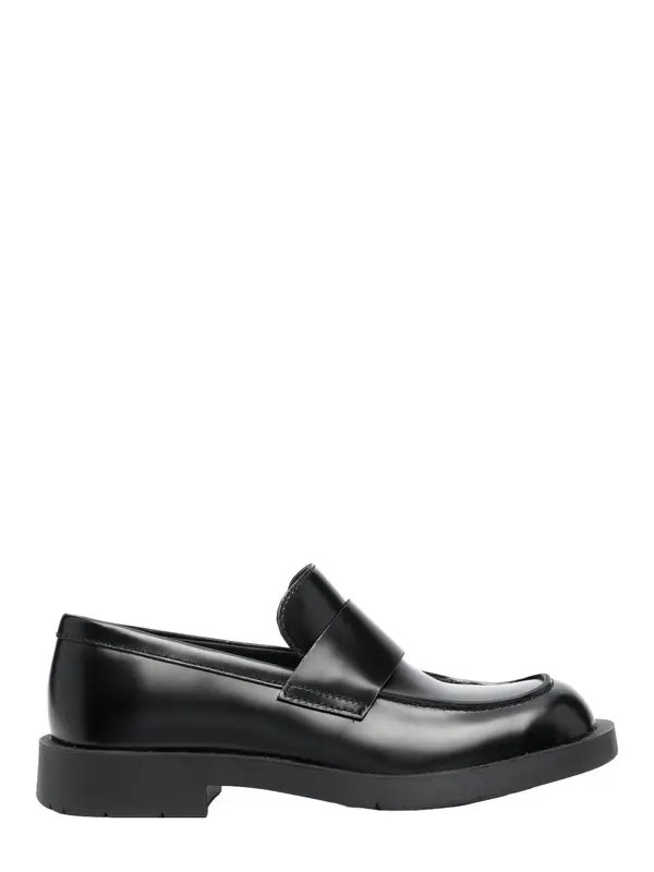 Camper Neuman Leather Loafers - Black