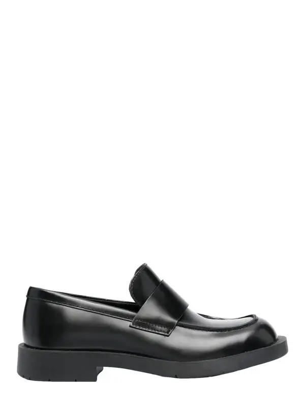 Camper Neuman Leather Loafers - Black