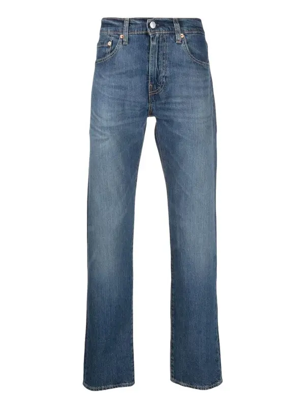 LEVI'S Logo-patch Straight-leg Jeans - Blue