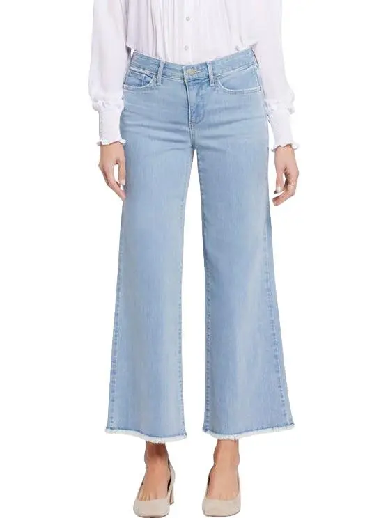 NYDJ Teresa High-waist Ankle Wide-leg Jeans - Westminster