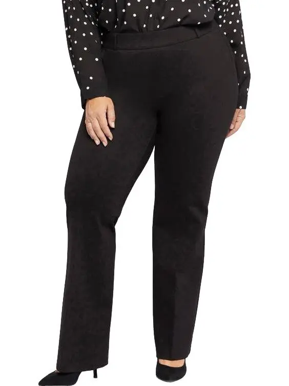 NYDJ Sculpt-her™ Pull-on Flare Ponte Pants - Black